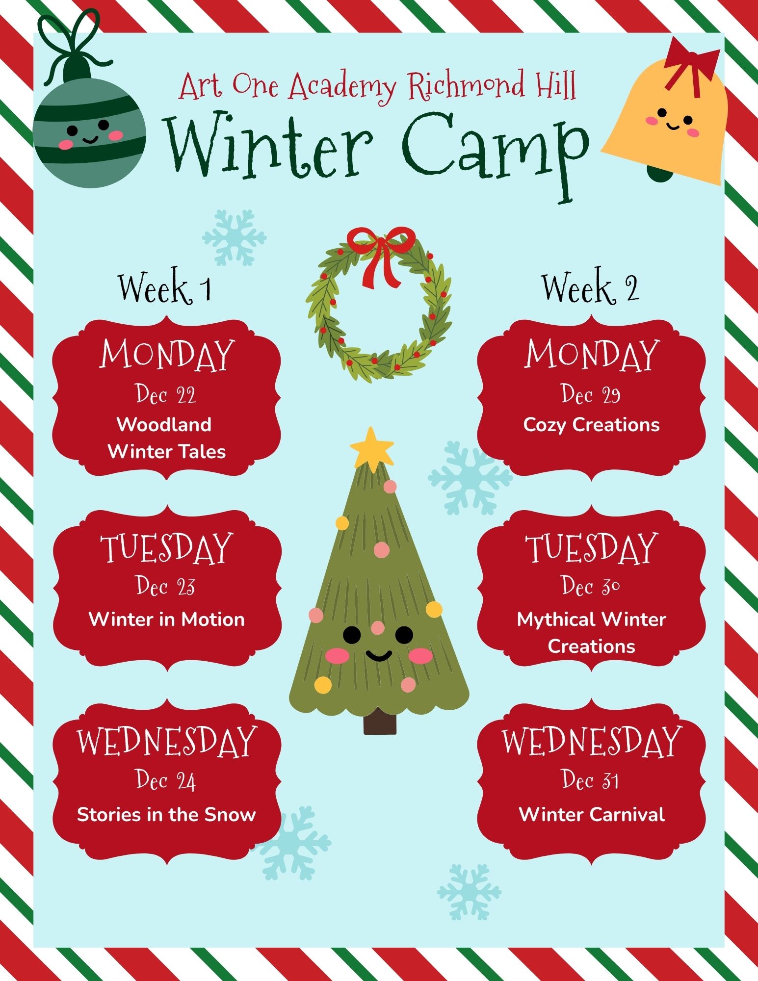 Winter Art Camp in Richmond Hill – Holiday Creativity for Kids | Art ...