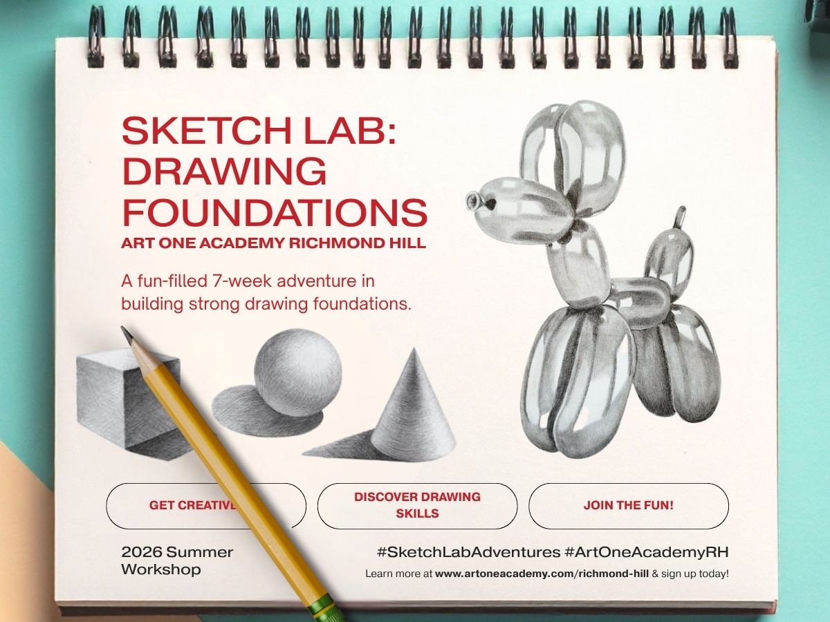 Summer Sketch Lab: Drawing Foundations | Art One Academy